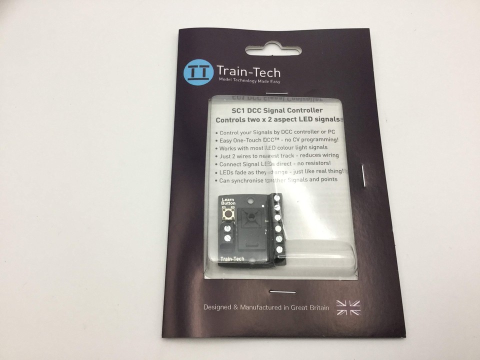 Train-Tech SC1 DCC Signal Controller Dual 2 Aspect | eBay