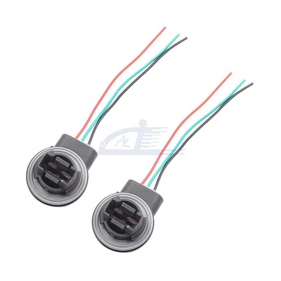 2x Female Socket for 3156 3056 3157 3157KX 4157 3457 4157NAK 3757 T25 ...