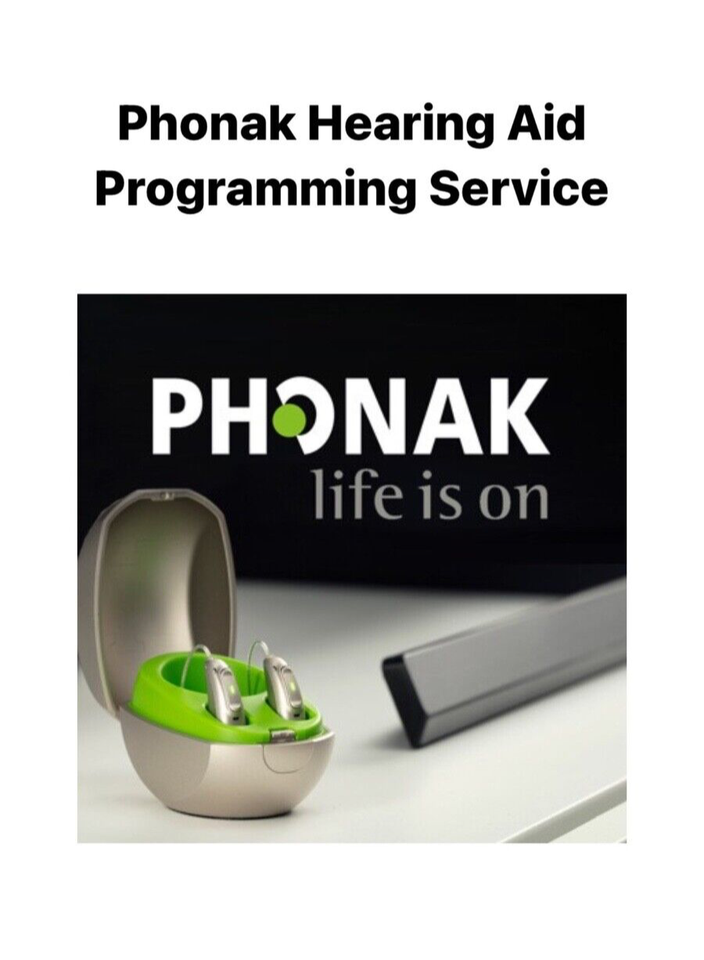 Phonak Hearing Aid Programming Service (Fast Turn Around) | eBay