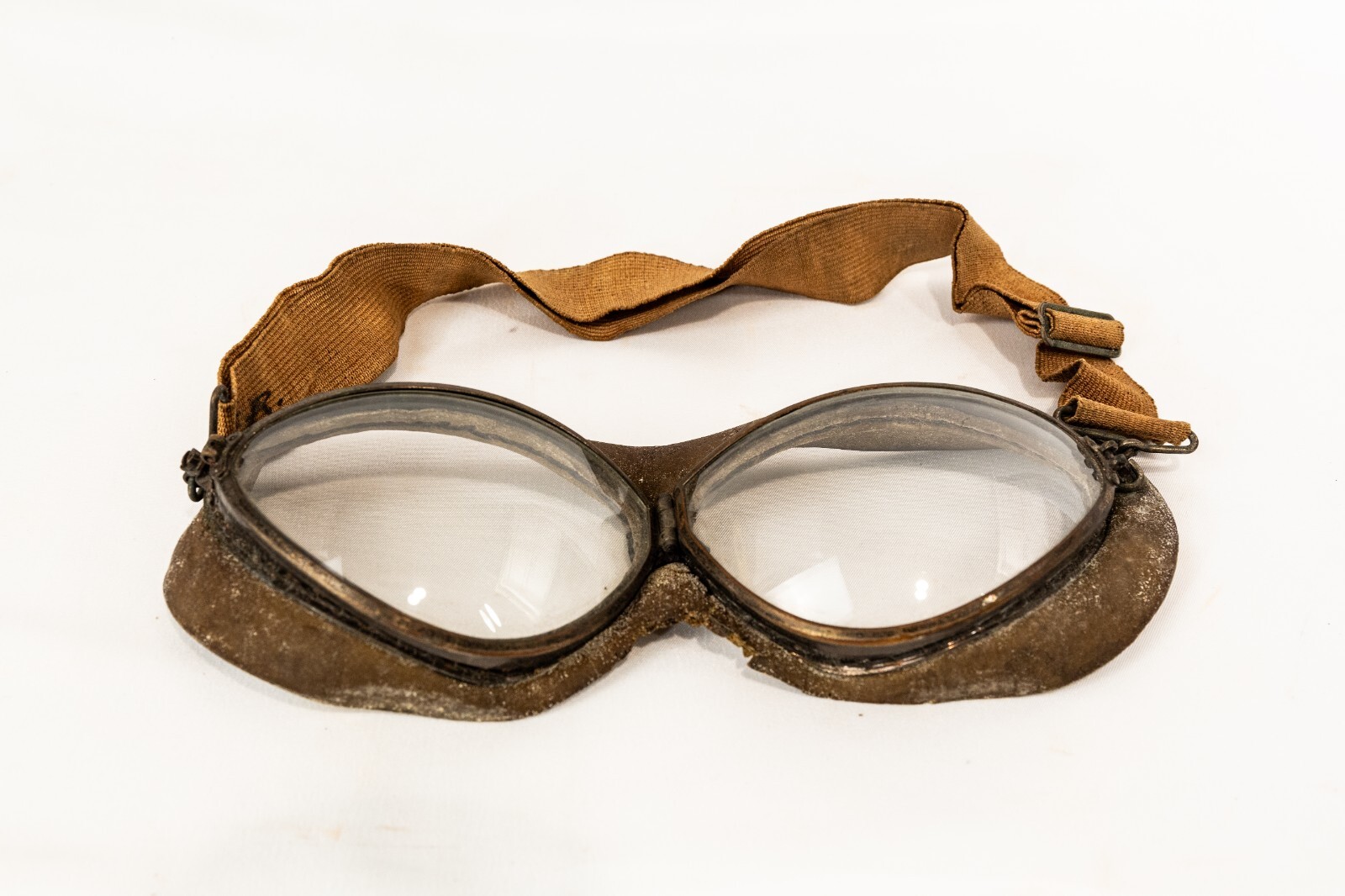 Willson Rare Pilot Goggles 1920s Antique - Gem