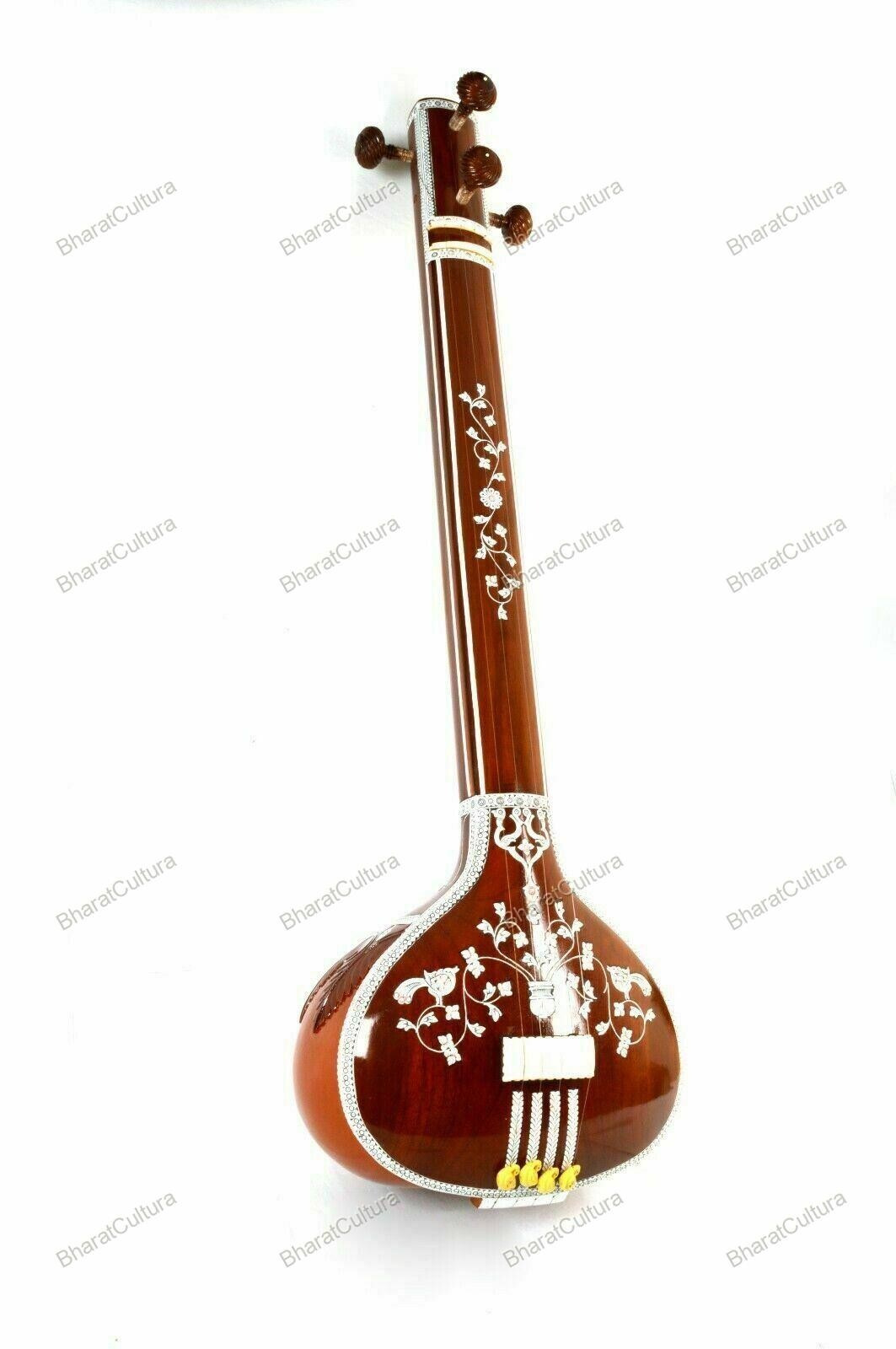Highly Tun Wood 4 String Tambura Professional Indian Music Instruments ...