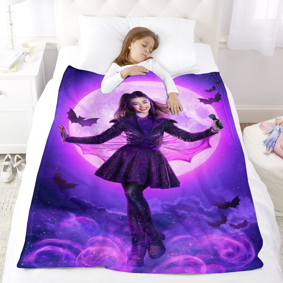Vampirina Teenage Vampire Blanket Soft Flannel Bed Sofa Throw Birthday ...