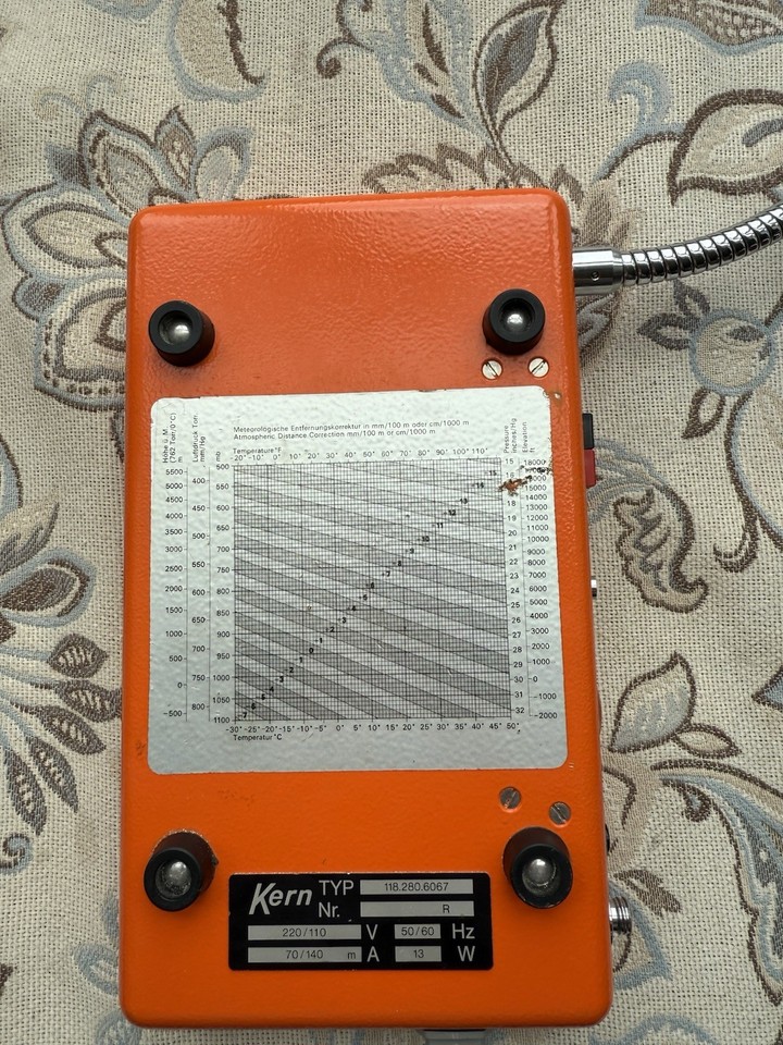 VINTAGE Kern Swiss DM502 Distomat, Theodolite, Total Station | eBay