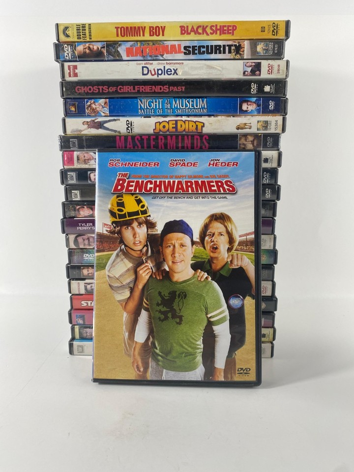 2000's Comedy DVD Lot 30 Film Collection, Joe Dirt, Blades of Glory ...