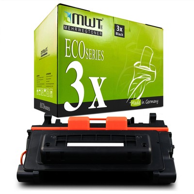 3x MWT ECO Cartucho XXL Para HP LaserJet Enterprise 600 M-602-dn M-603 ...