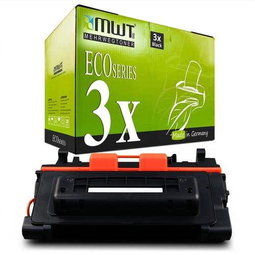 3x MWT ECO Cartucho XXL Para HP LaserJet Enterprise 600 M-602-dn M-603 ...