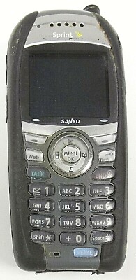 Sanyo SCP-4930 - Black and Gray ( Sprint ) Rare Cellular Phone | eBay