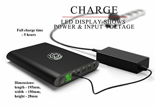 Laptop Power Bank 50000mAh TSSUCCESS Portable Charger Output 5-20V 5V ...