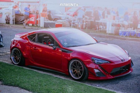 Aodhan DS02 Wheels 19x8.5 +35 / 19x9.5 +30 5x114.3 Bronze Machined lip ...