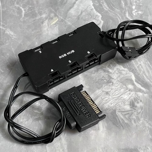 Corsair 6-Port RGB LED Fan Hub for Corsair Lightning Node Pro Commander ...