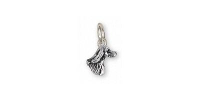 Irish Setter Charm Jewelry Sterling Silver Handmade Dog Charm IS5H-C | eBay