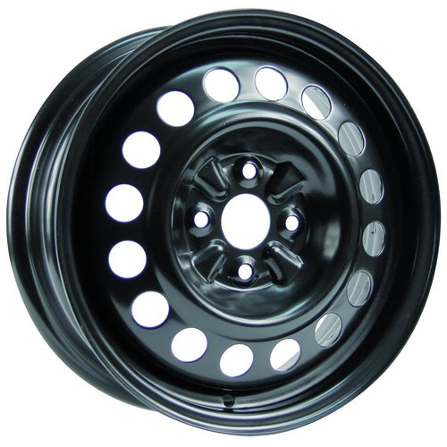 15 Inch Black Steel Wheel Rim for Toyota Yaris, RTX X40957 15x5.5 4x100 ...