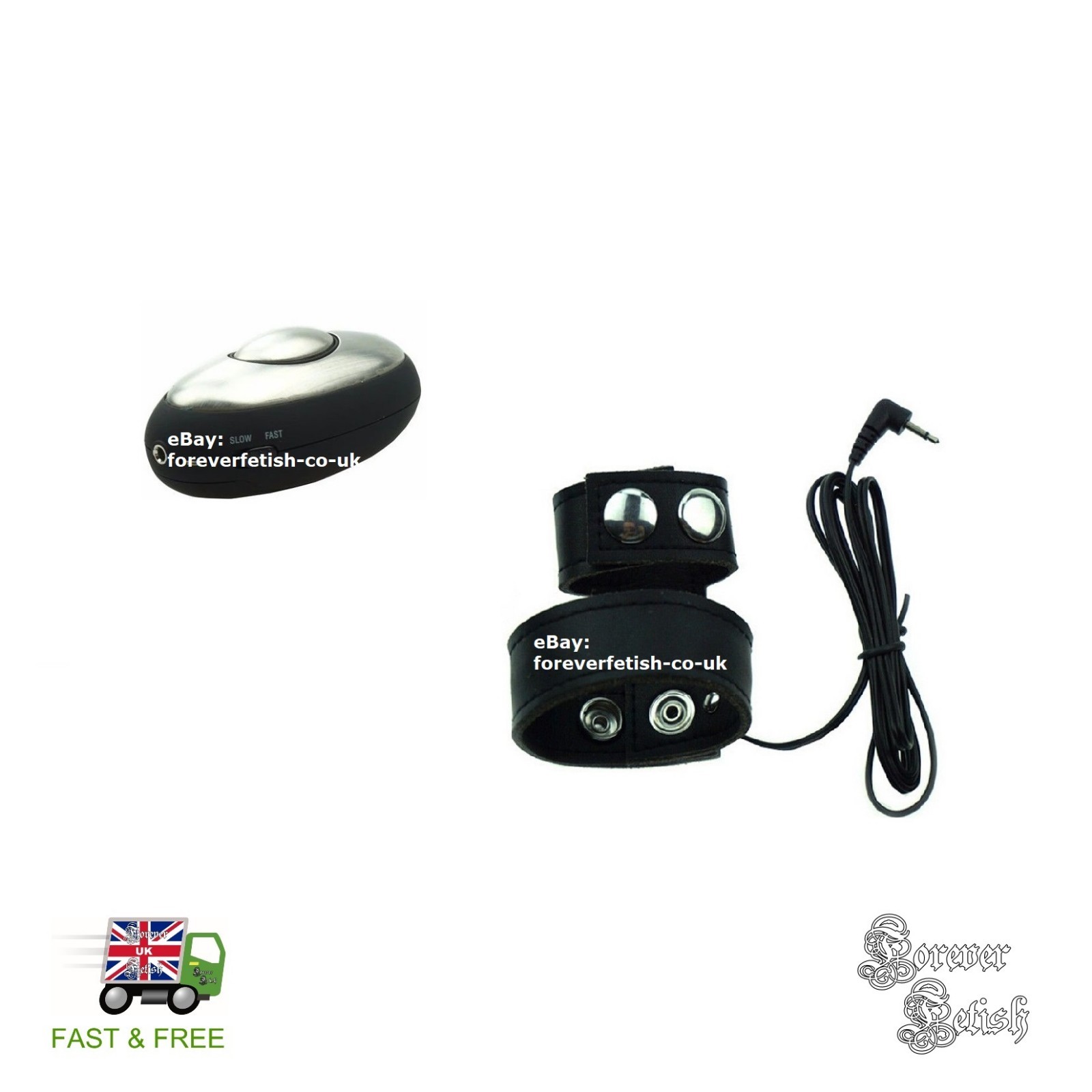 EStim Cage E-Stim Harness Electro Stimulation Kit Tens Machine Massage ...