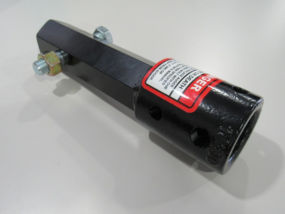 Danuser 2" Round to 2" Hex Shaft Auger Bit Adapter Conversion Part ...