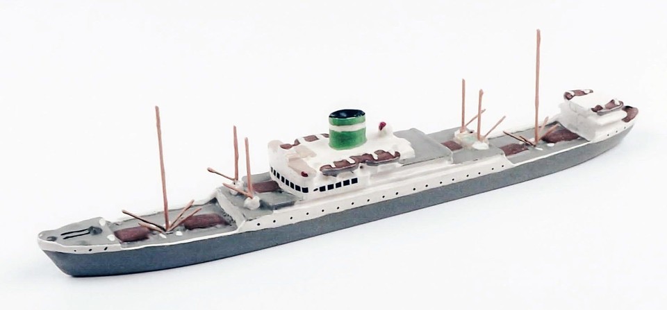 Post-WWII Dutch Freighter 1/1250 Scale Model Ship | eBay