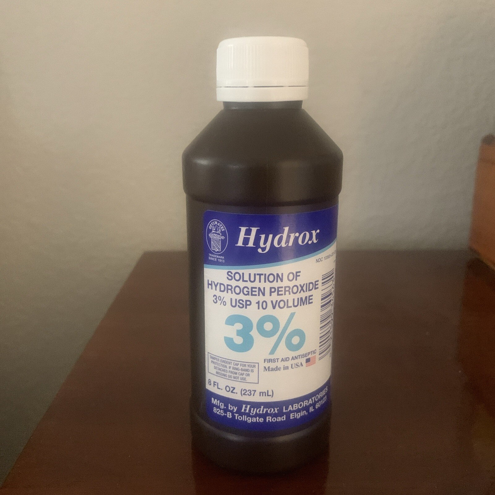 Hydrox Brand Hydrogen Peroxide, 8 oz. Solution Bottle, 1 Each | eBay