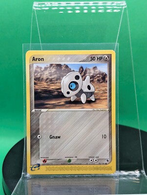 Aron 50/109 EX Ruby & Sapphire Common 2003 English Pokemon Nintendo | eBay