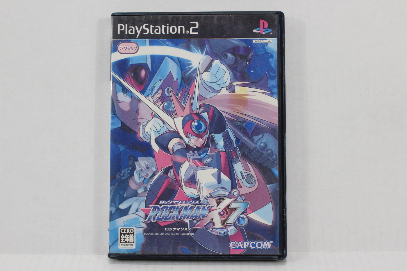 Rockman X7 Mega Man SONY PS PlayStation 2 PS2 Japanese Japan Import US ...