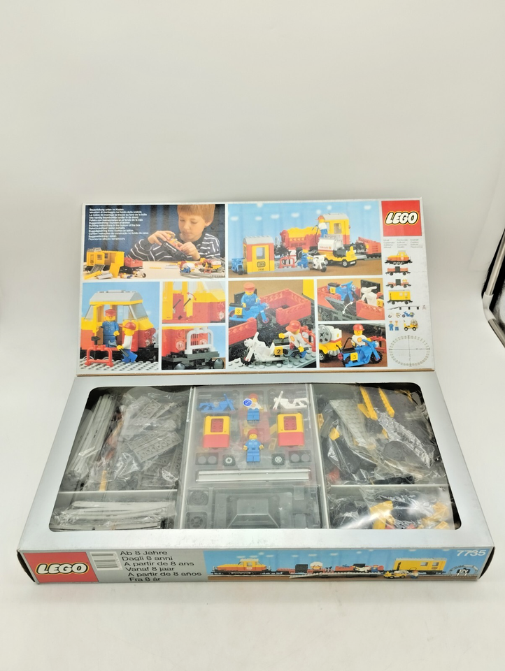 LEGO 7735 Freight Train NEW SEALED BAGS MIB 12V Train Zug Trains 7750 ...