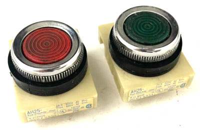 Lot of 2 Fuji AH25-F Electric Pushbutton Switch | eBay
