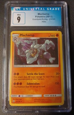 Pokemon Machamp Cosmos Holo 65/145 CGC 9 Guardians Rising 65 CGC 9 | eBay