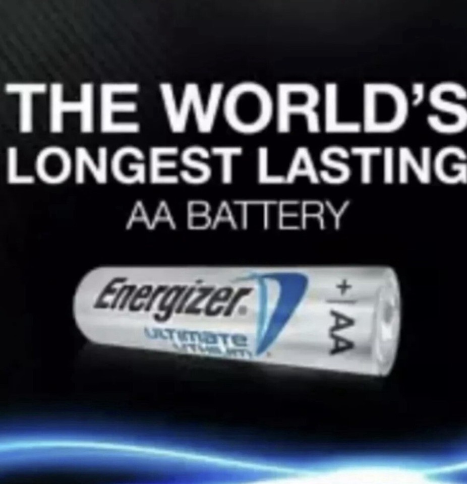 100 X AA ENERGIZER ULTIMATE LITHIUM ULTRA BATTERIES -BRAND NEW BOX ...