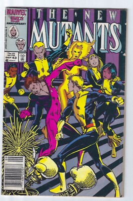 The New Mutants #43 Sep. '86 | eBay