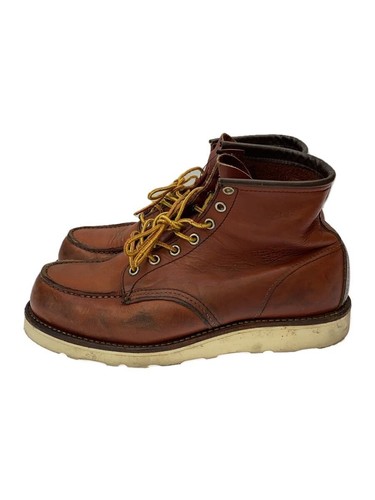Red Wing Lace-Up Boots 6 Inch Classic Mock Toe/Us8.5/Red/Significant ...