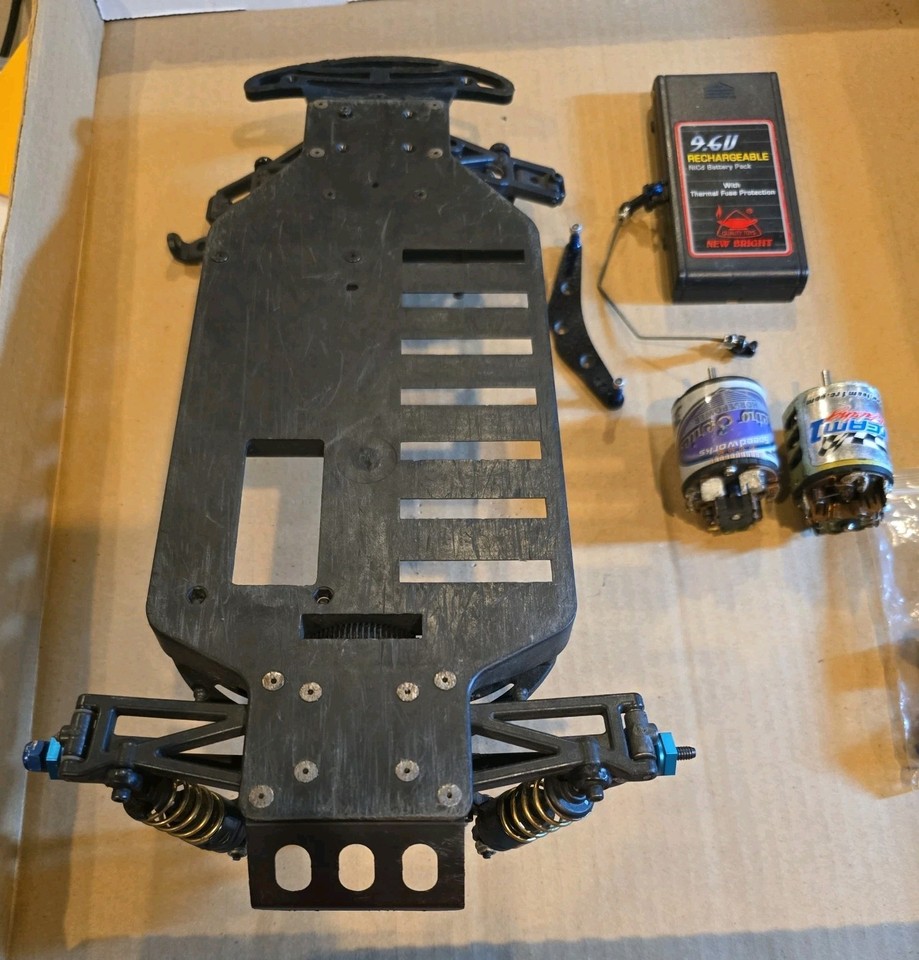 Team Associated TC4 Roller Parts Car Project With accessories untested ...