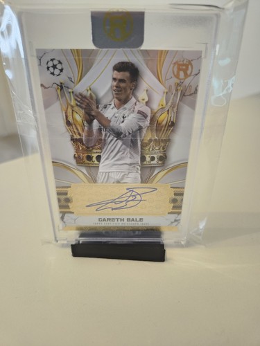 2024-25 Topps Reverence UEFA Gareth Bale Crowned Legend Auto Black #7/10 | eBay