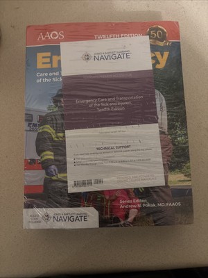 AAOS EMT/EMS (12th Edition) Textbook with Online Access Codes | eBay
