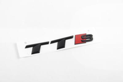 Audi TTS Lettering Black Emblem Logo Rear Tailgate 8S0071804 Genuine | eBay