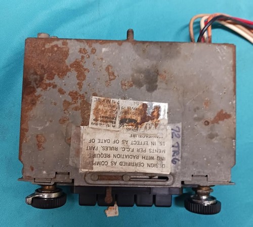 Original TR6 AM/FM Stereo, 1976 | eBay
