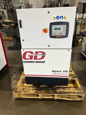 Gardner Denver Apex VS7-11A Air Compressor - 15HP (Year: 2013) HRS ...