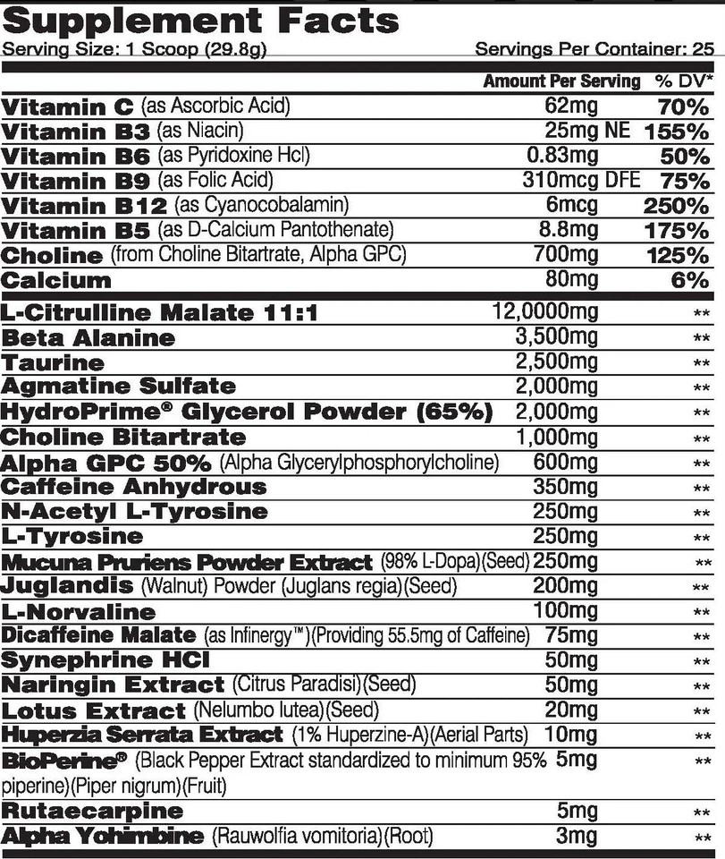 Global Formulas Super Bio Freak WTF Pre workout 25 Servings Candy Apple ...