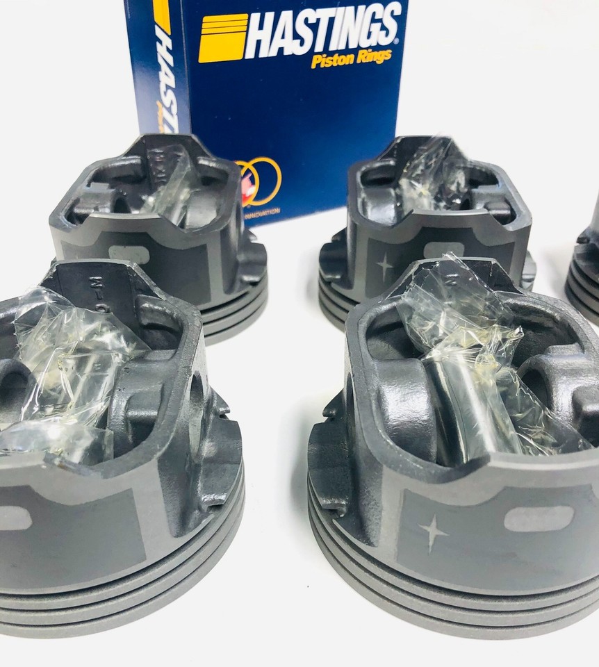 Moresa dish top Pistons & Moly Rings Kit for 1999-2003 Chevy 5.3L LM7 ...