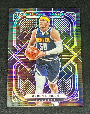 Aaron Gordon 2020-21 Panini Obsidian #33 Sports NBA Denver Nuggets Card ...