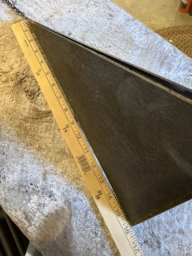 Large Handmade Joe Coniff North Country Style Triangle Wind Chime Bell ...