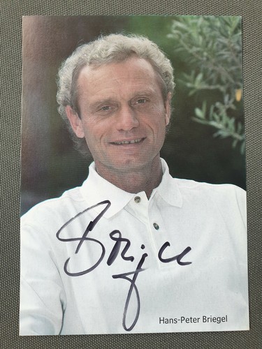 1.FC Kaiserslautern - Autogrammkarte * Hans Peter Briegel * AK signiert ...