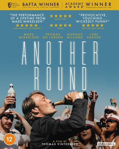 Another Round (Blu-ray) Mads Mikkelsen Thomas Bo Larsen Lars Ranthe ...