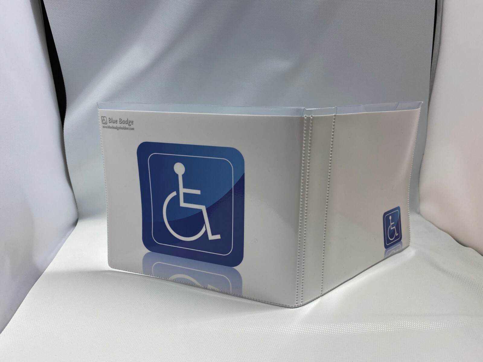 Holder for Disabled Blue Badge & Time Clock - DISABILITY LOGO | eBay