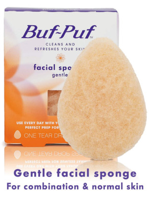 Pad Buff Puff Gentle Facial Sponge Deep Cleansing Exfoliating Remove ...