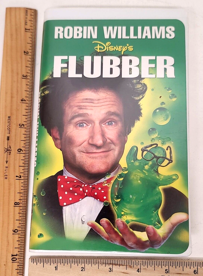 Walt Disney's Flubber VHS Video Robin William's Comedy Mad Scientist ...