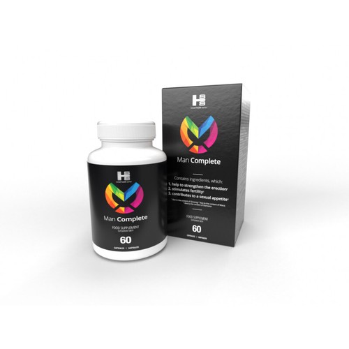 Man Complete herbal Sexpillen 60 Kaps für aktive erwachsene Männer ...