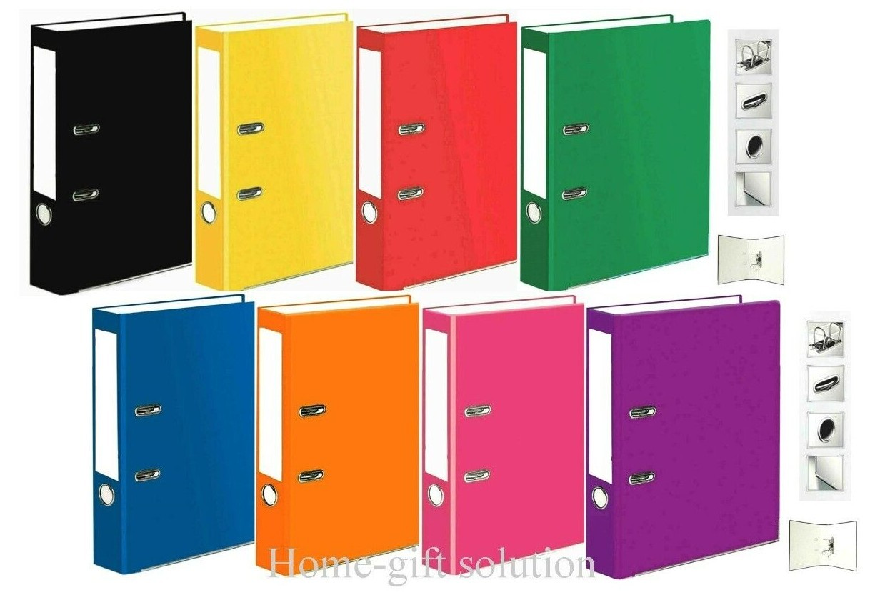 A4 Premium Quality Lever Arch File Folders Stationery Metal Document ...