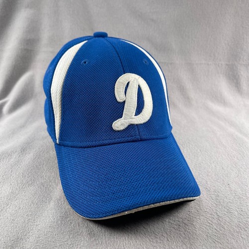 Los Angeles Dodgers Hat Mens Fitted S/M Blue Cursive Logo #44 | eBay