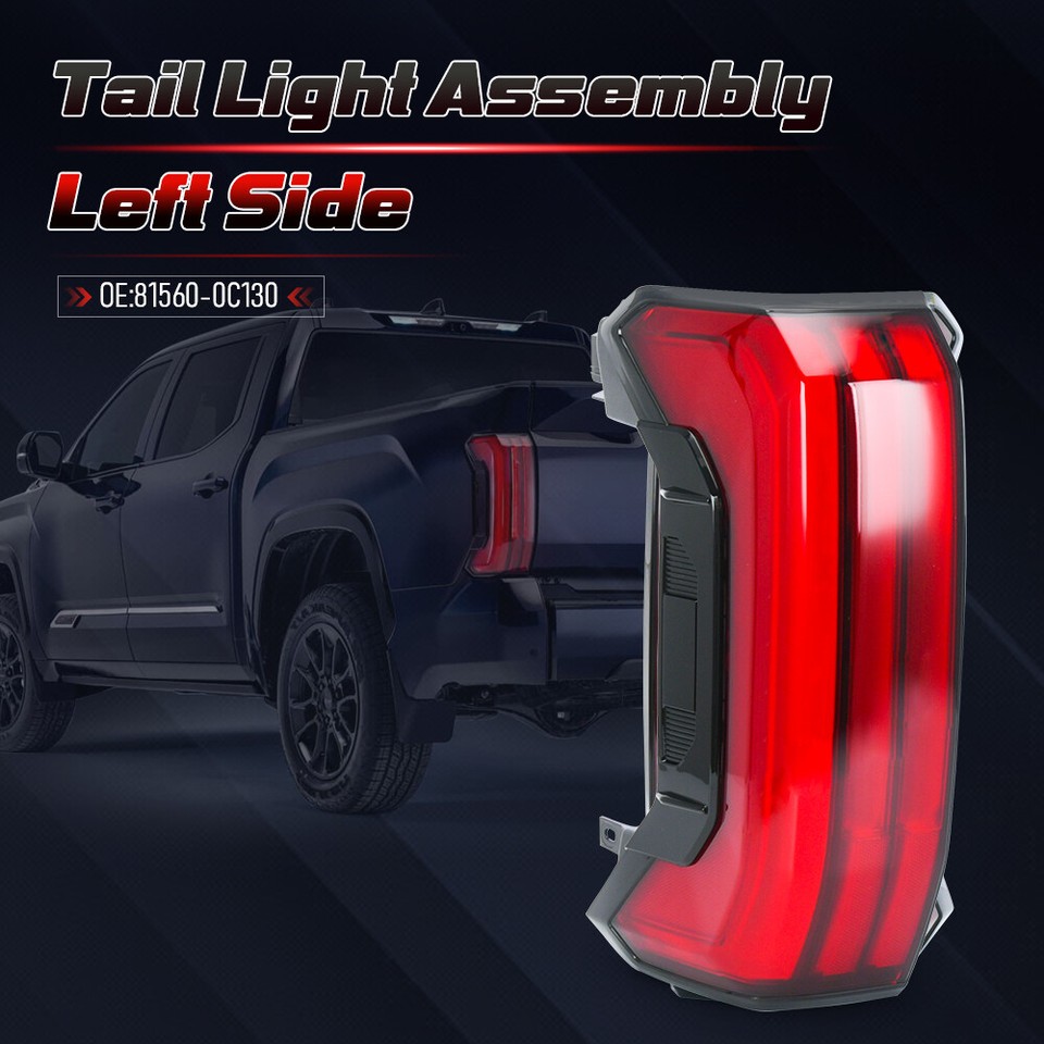 2022-2024 Toyota Tundra LED Tail Light Assembly Left | 81560-0C130 ...