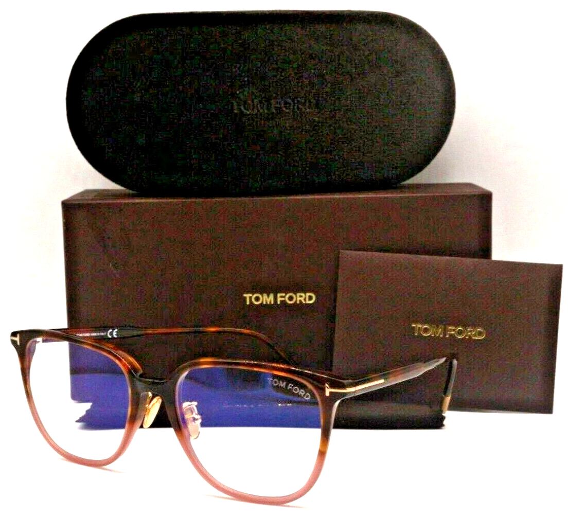 NEW TOM FORD TF 5778-D-B 055 HAVANA-PINK FADE AUTHENTIC FRAME ...