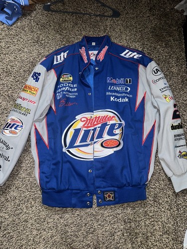 Rusty Wallace Racing Jacket Nascar - Size Med Men’s | eBay