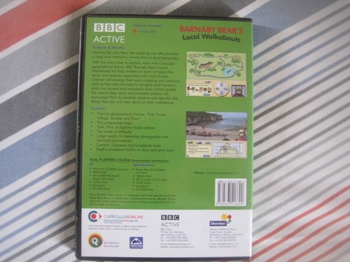 RARE - BBC ACTIVE - BARNABY BEAR'S LOCAL WALKABOUT CD-ROM - WINDOWS PC ...